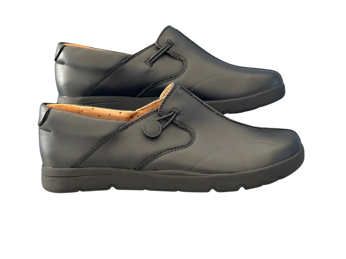 Strides - Saigon Button Leather Shoe – Strides Shoes