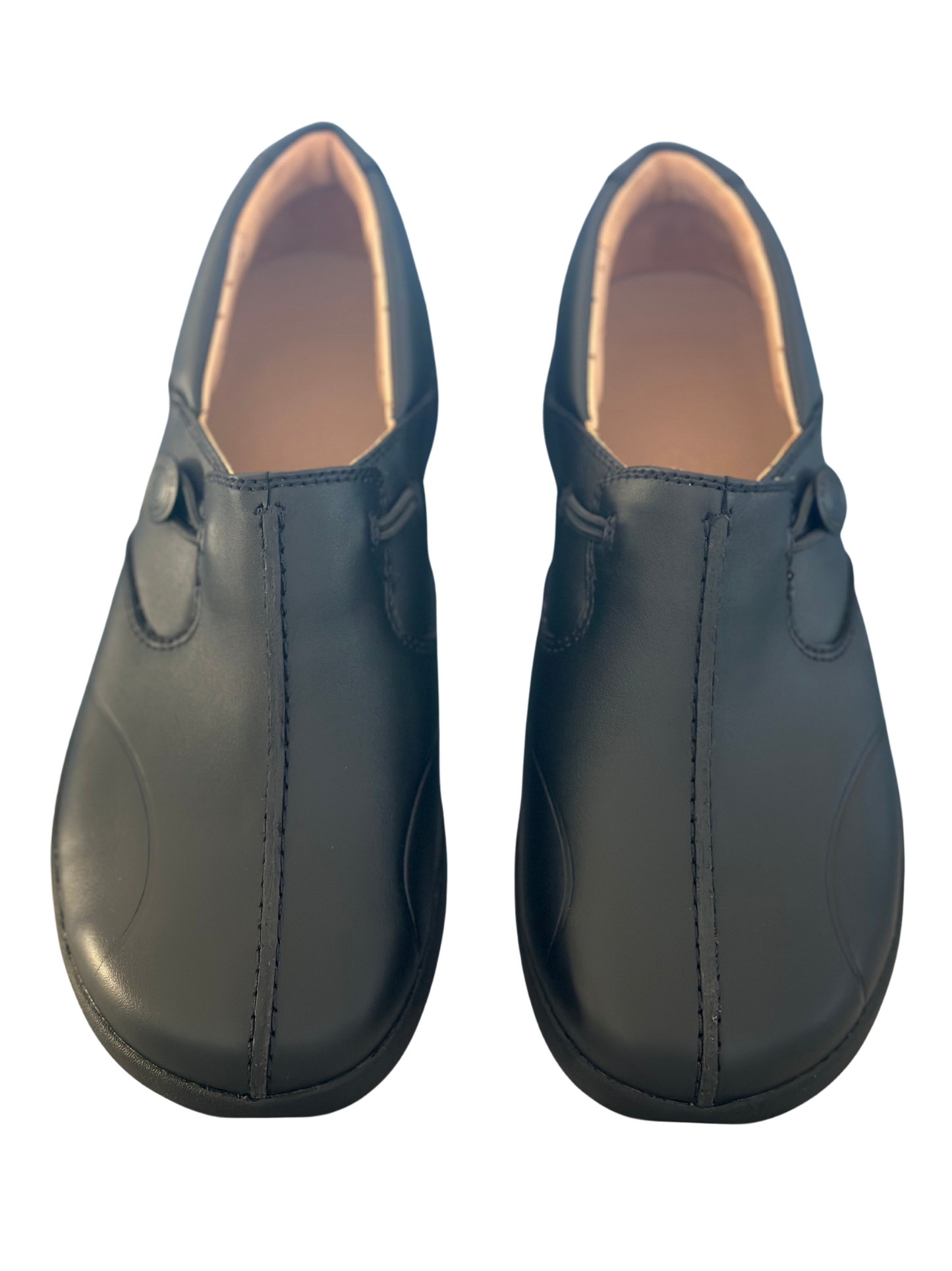 Strides - Saigon Button Leather Shoe – Strides Shoes
